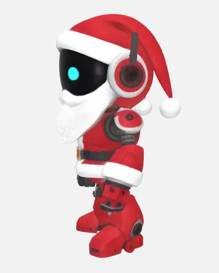 3D Printer Files | 3MF File | Robot Santa Claus | Creality Cloud