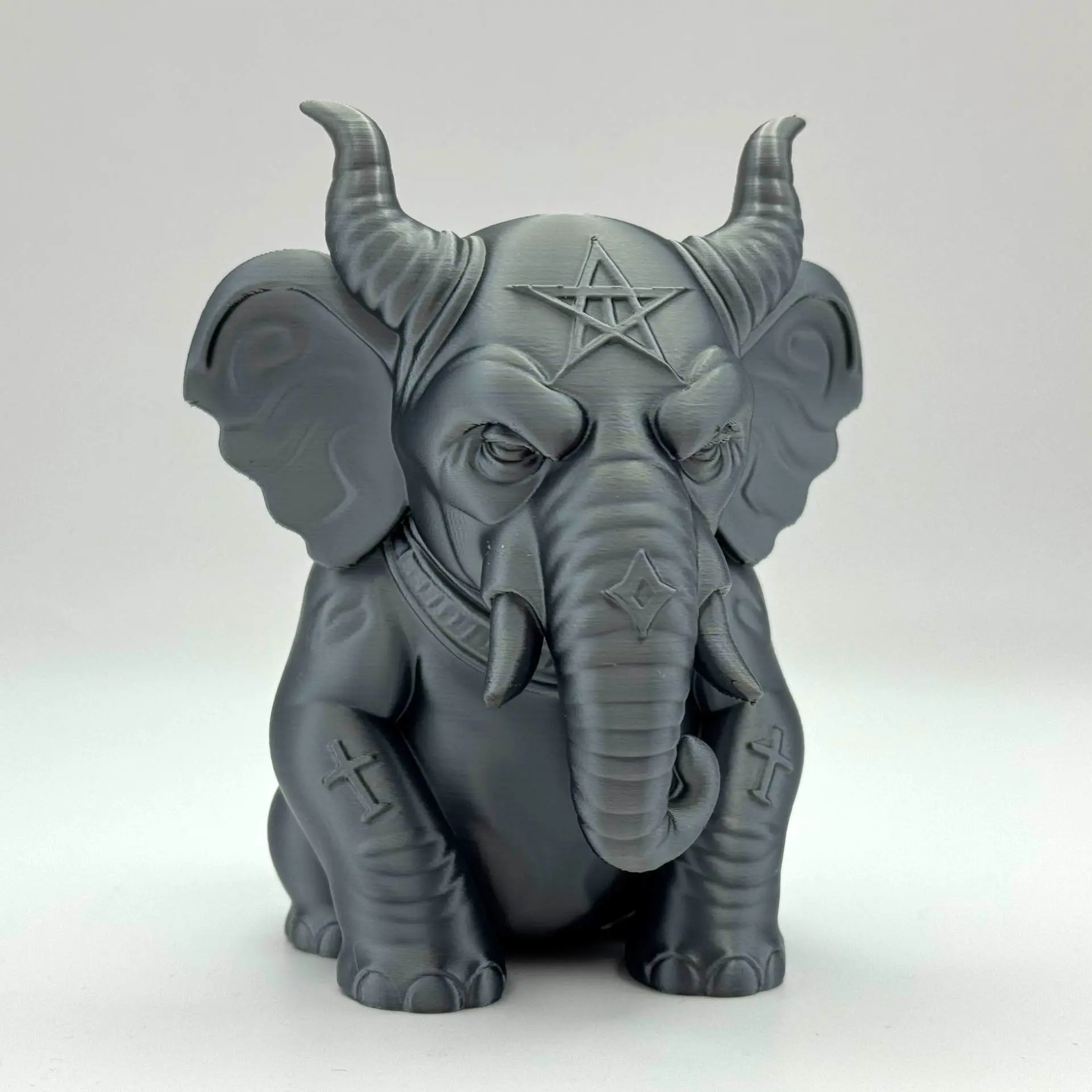 3D Printer Files | 3MF File | Mystic Elephant Figurine | Creality Cloud