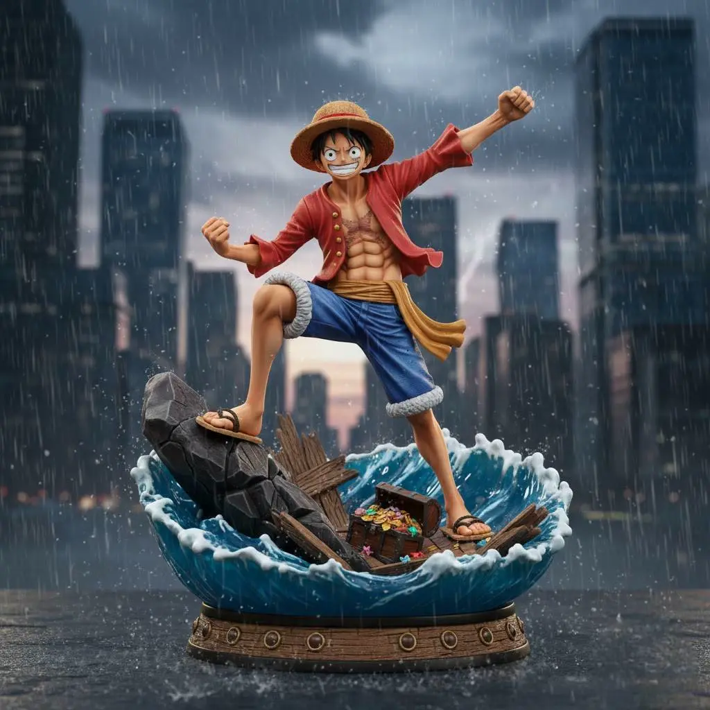 3D Printer Files | 3MF File | Monkey D. Luffy Epic Diorama – One Piece ...