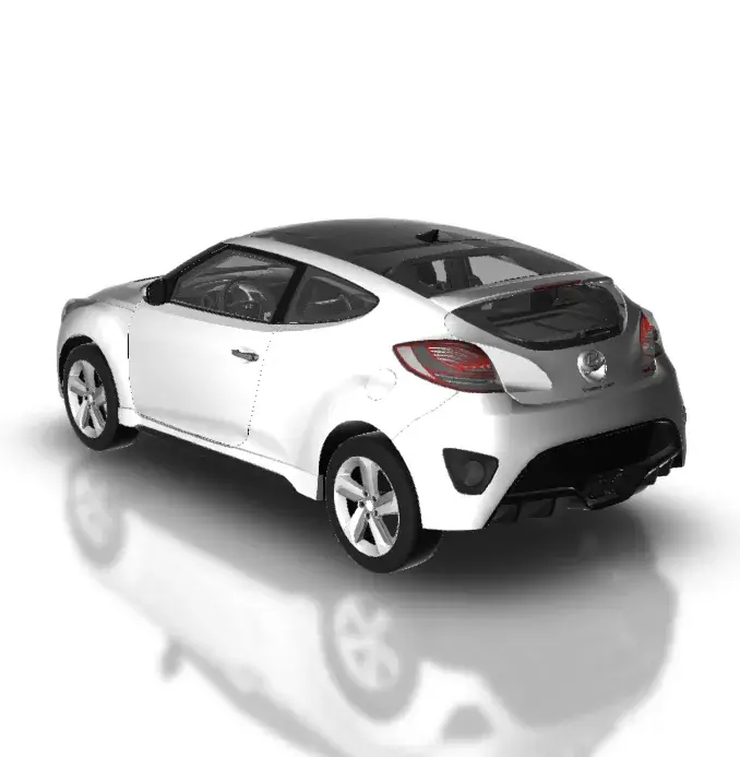 Vehicles & Machinery STL Download - Hyundai Veloster 2013by 3DCARSALON