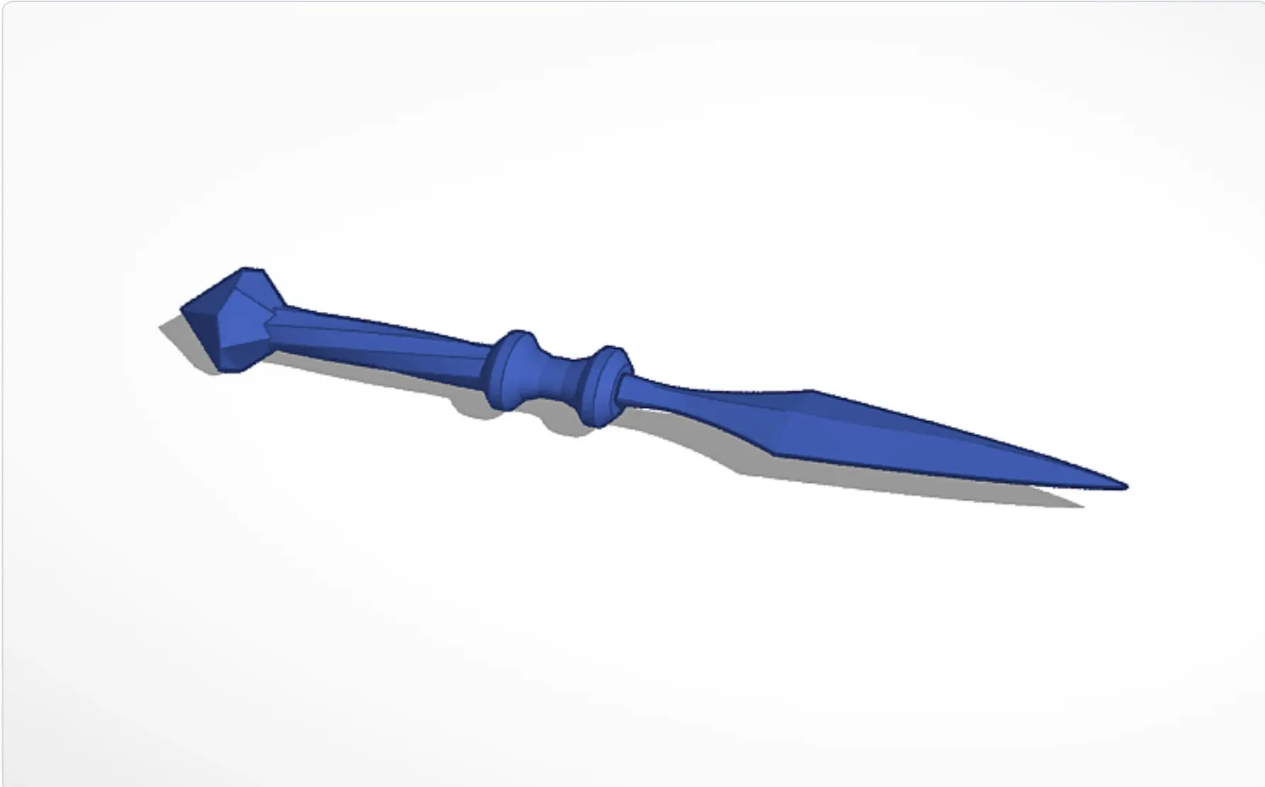3D Printer Files | 3MF File | Fantasy Inspired Dagger' | Creality Cloud