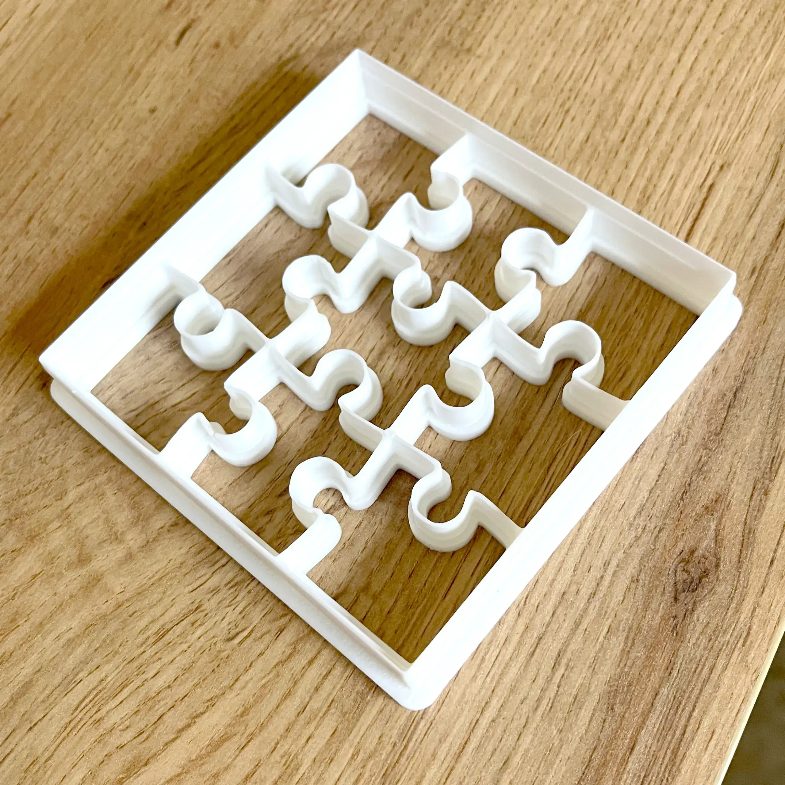3D Printer Files | 3MF File | Puzzle Cookie Cutter, Imprint Cutter ...