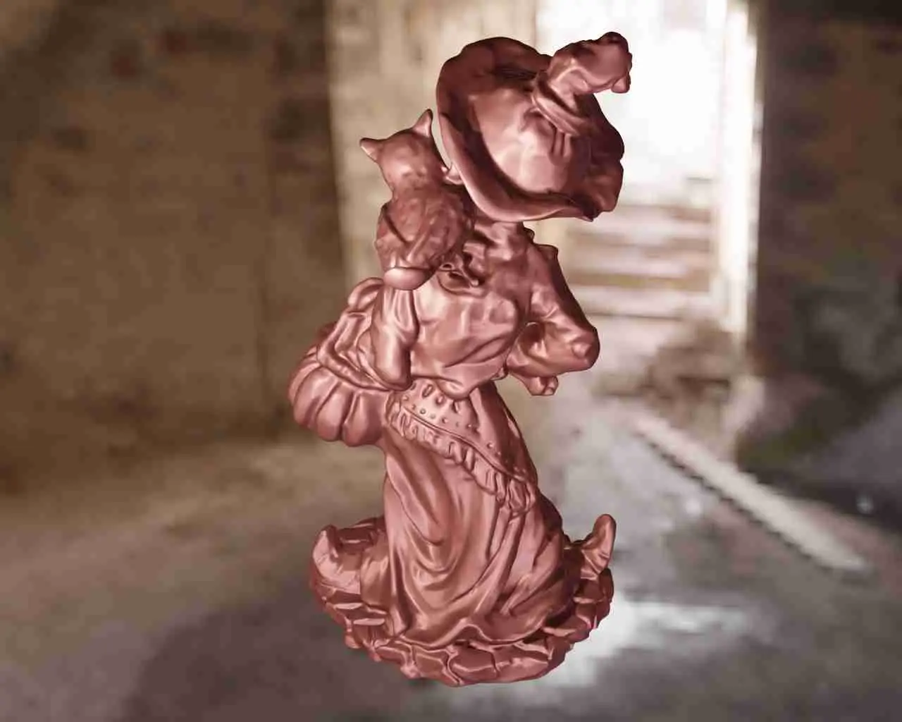 Sculptures & Artworks STL Download - Wizzardby Motek3D