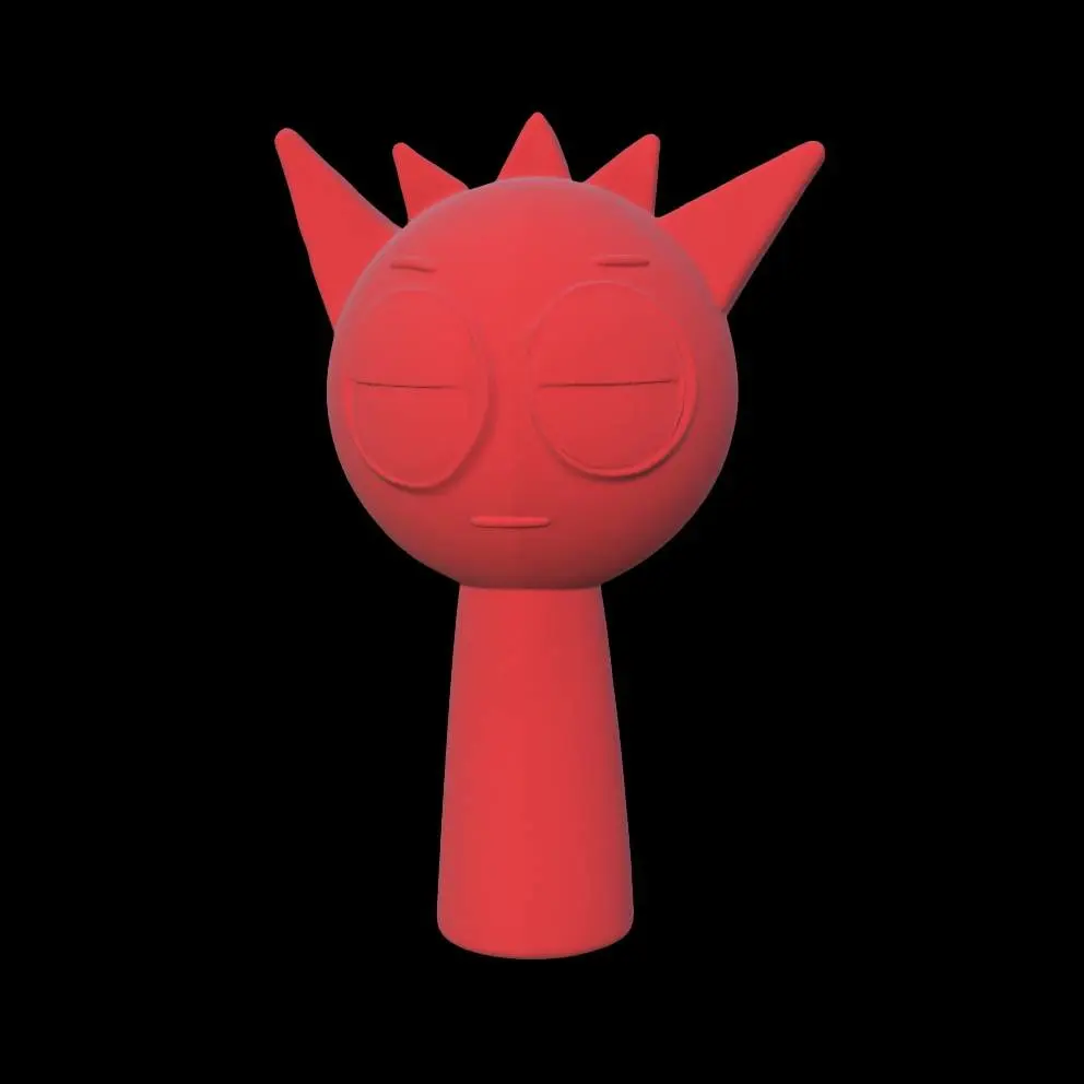 3D Printer Files | 3MF File | Sprunky Red Raddy | Creality Cloud