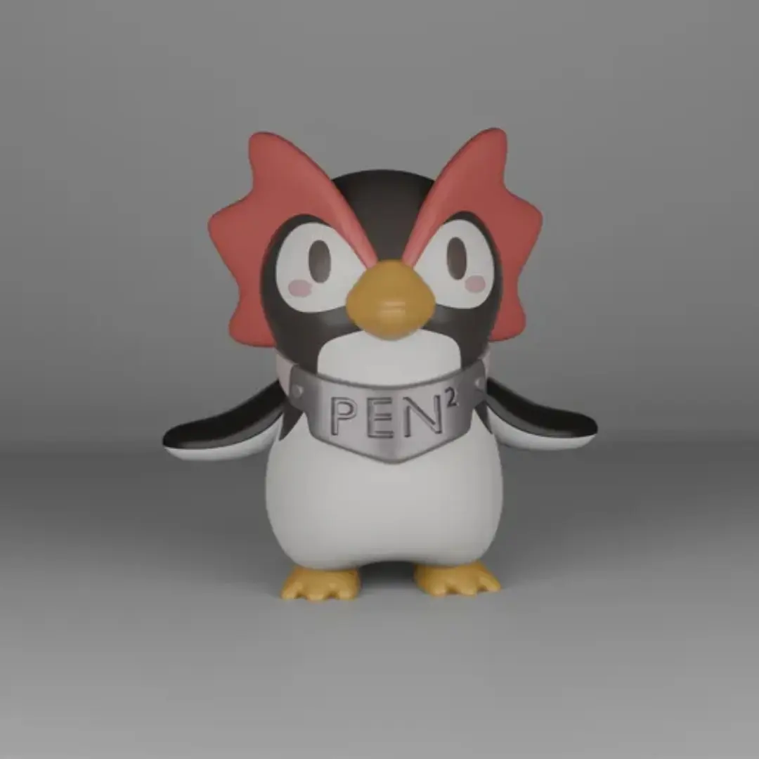 Free Characters & Creatures STL Download - Pen Pen Name Tagby ...