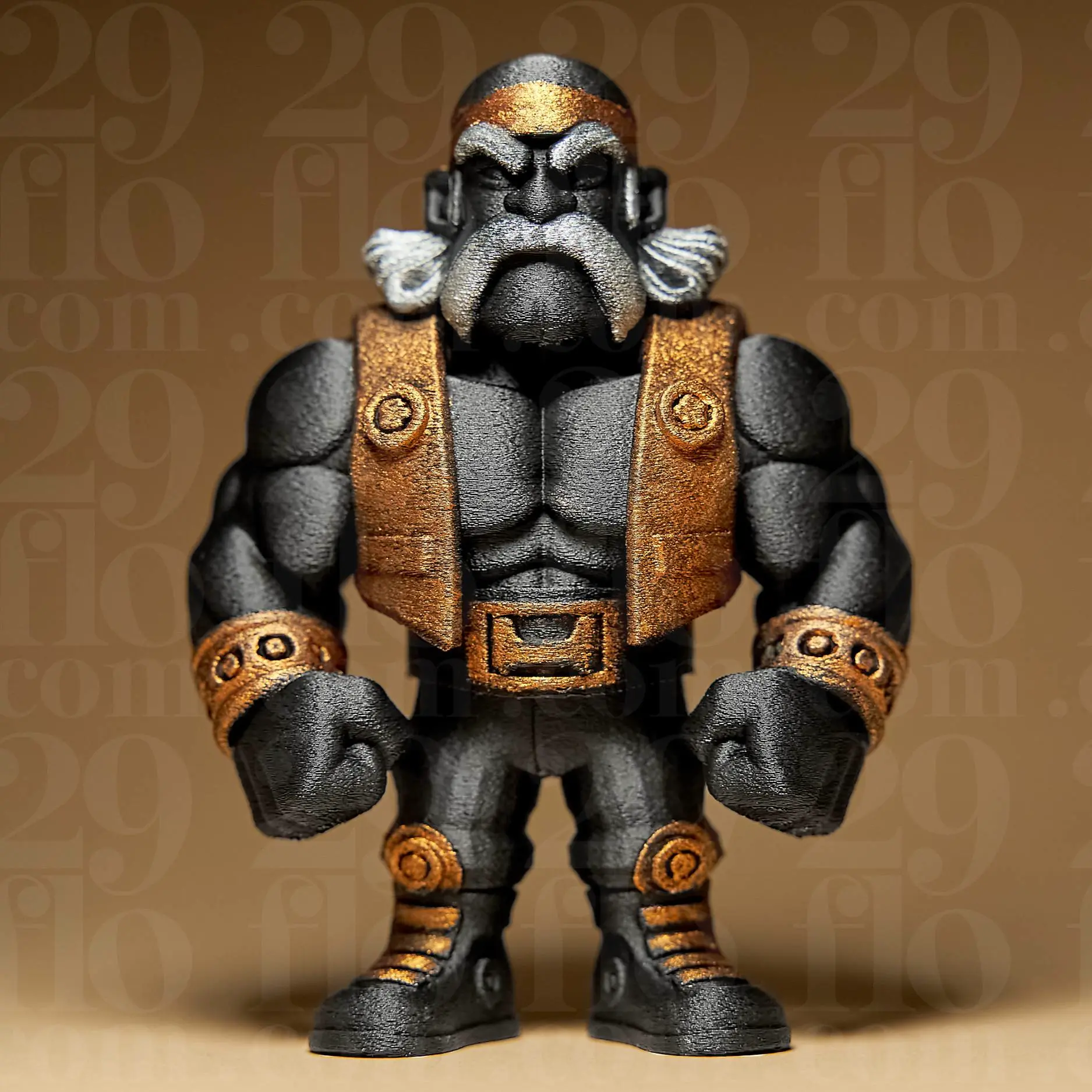 3D Printer Files | 3MF File | Hulk Hogan Cartoon Style Miniature ...