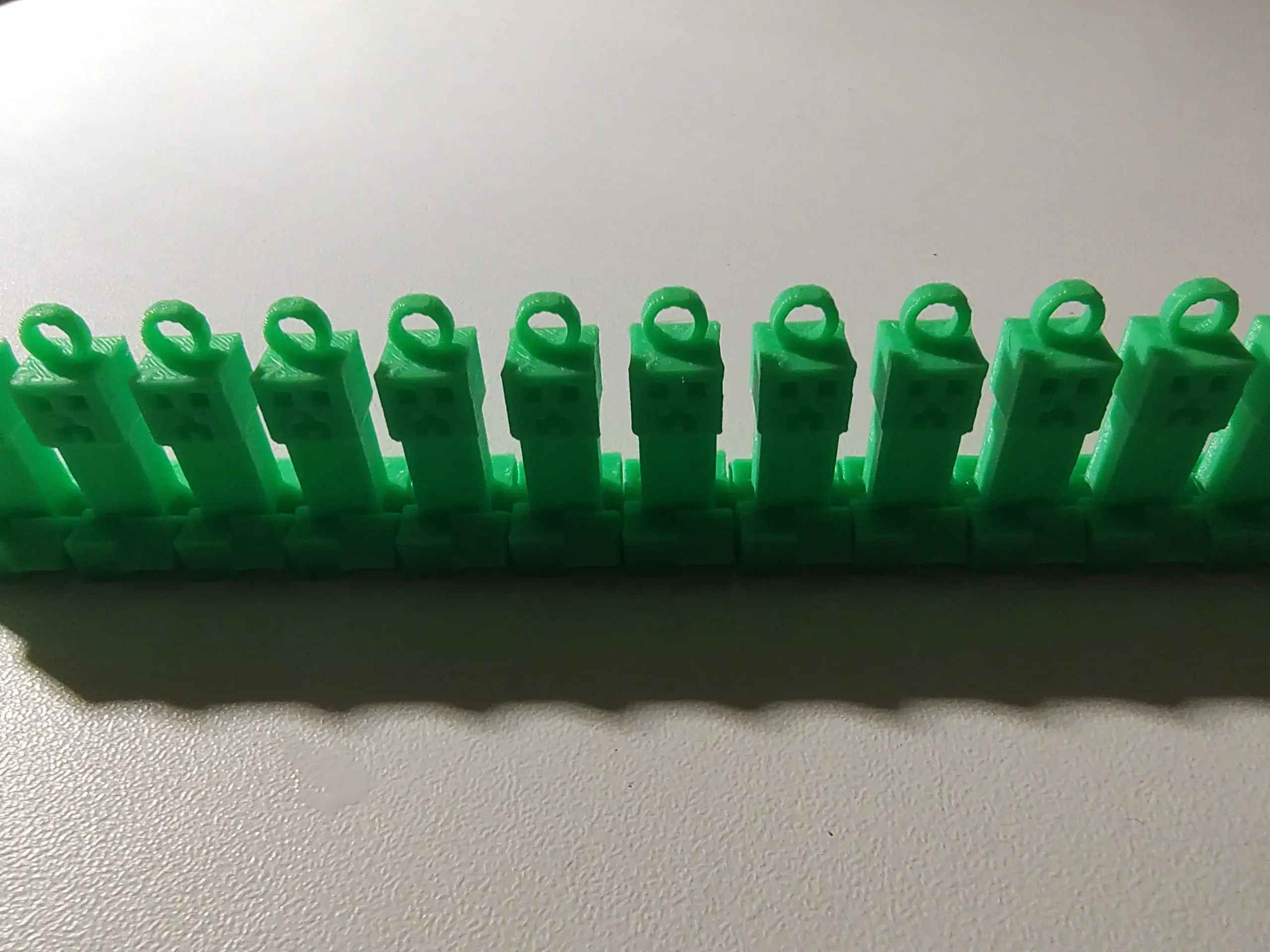 3D Printer Files | 3MF File | Minecraft Creeper Keychain | Creality Cloud
