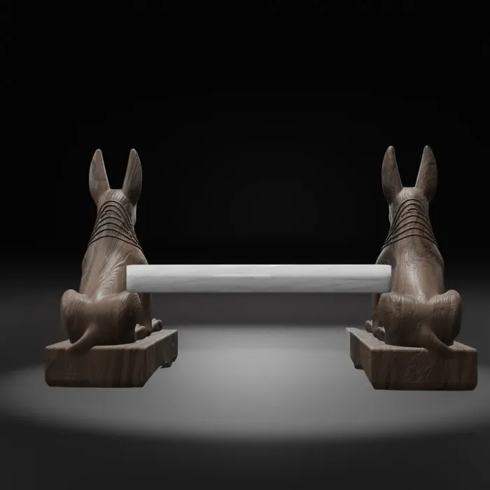 Home Decorations & Ornaments STL Download - Anubis Laptop Stand ...