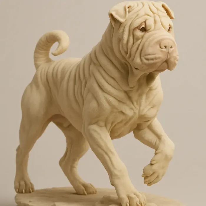 3D Printer Files | 3MF File | Shar pei | Creality Cloud