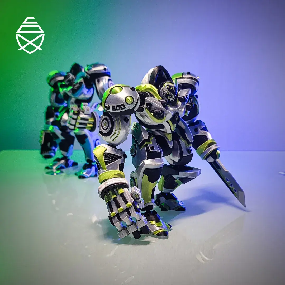 Characters & Creatures STL Download - OMEGA DROIDby PipeCox