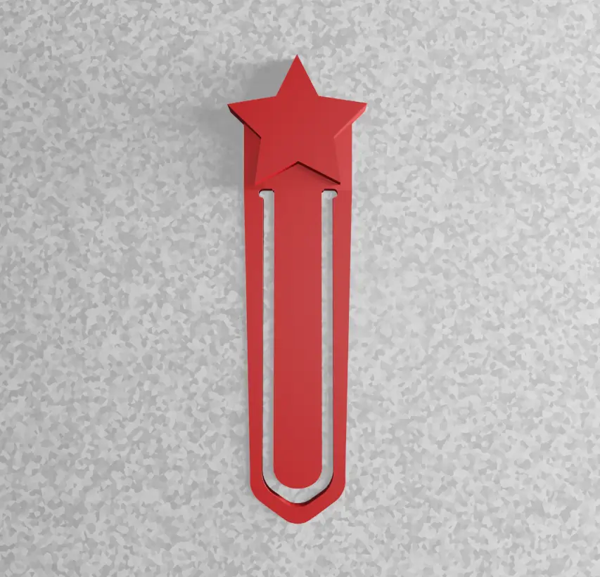 Stationery & Learning Tools STL Download - Paper Clip, Star, Bigby ...