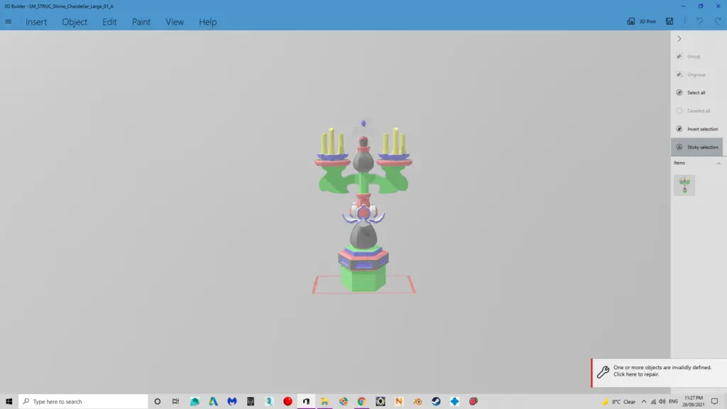 imp shrine - explode terrain sections - 3mf/fbx zips | 3D models ...