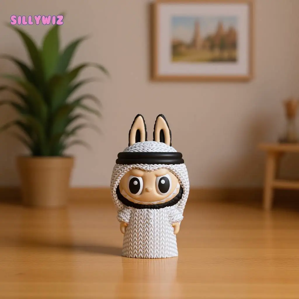 Characters & Creatures STL Download - Habibi Labubu Knitted - Crochetby ...