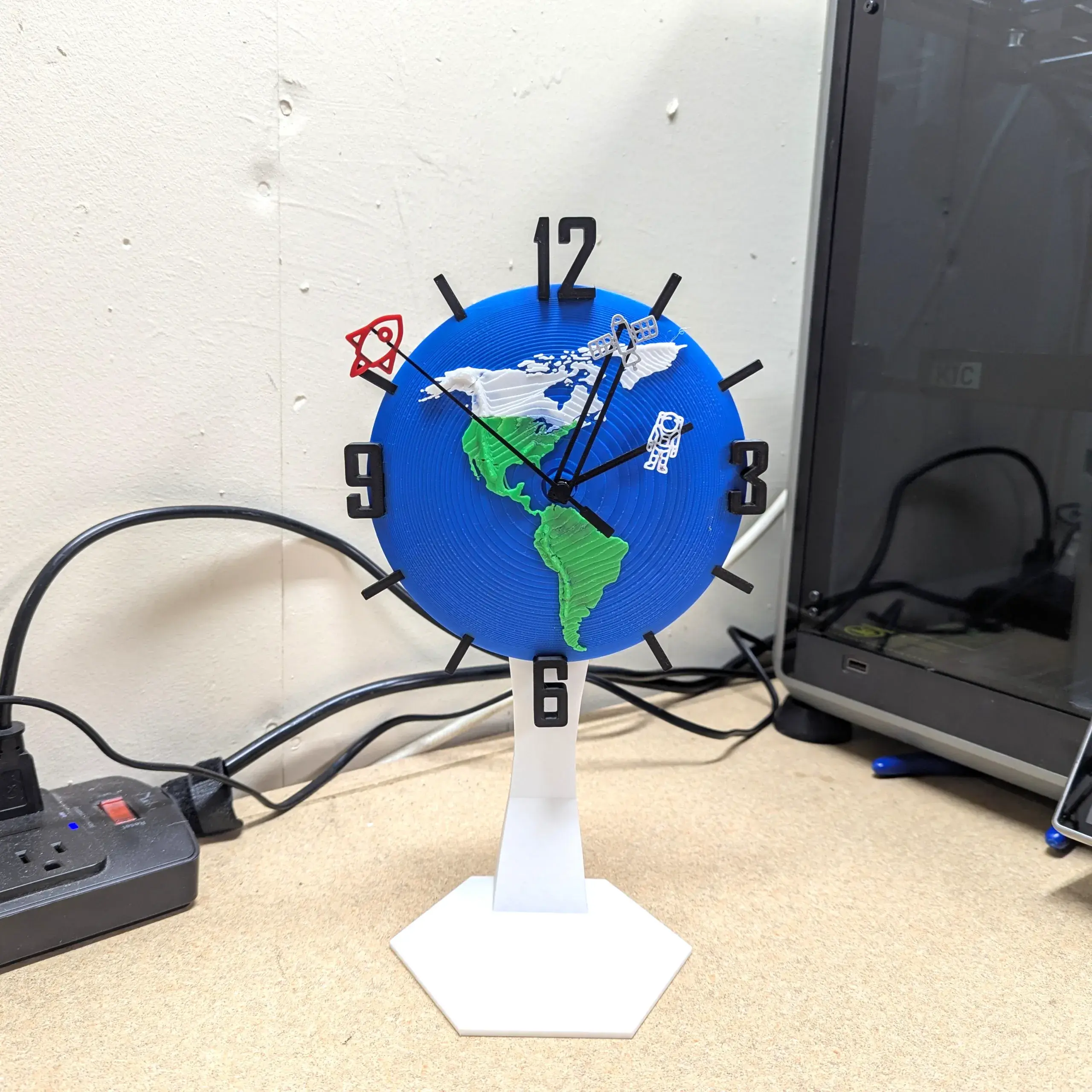 3D Printer Files | 3MF File | Low-Earth Orbit Clock | Creality Cloud