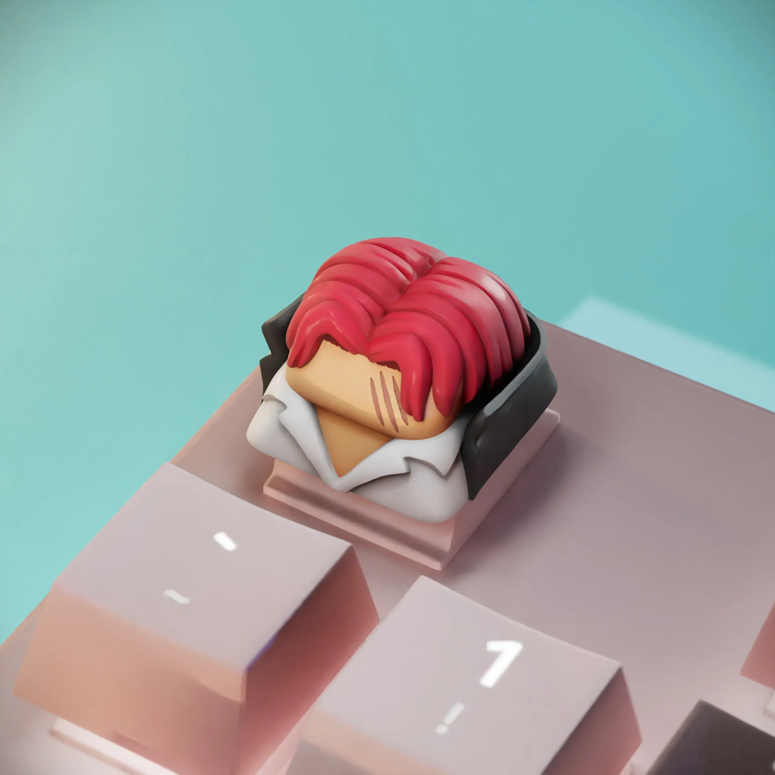 Miniature Games & Accessories STL Download - Shanks - One piece keycap ...