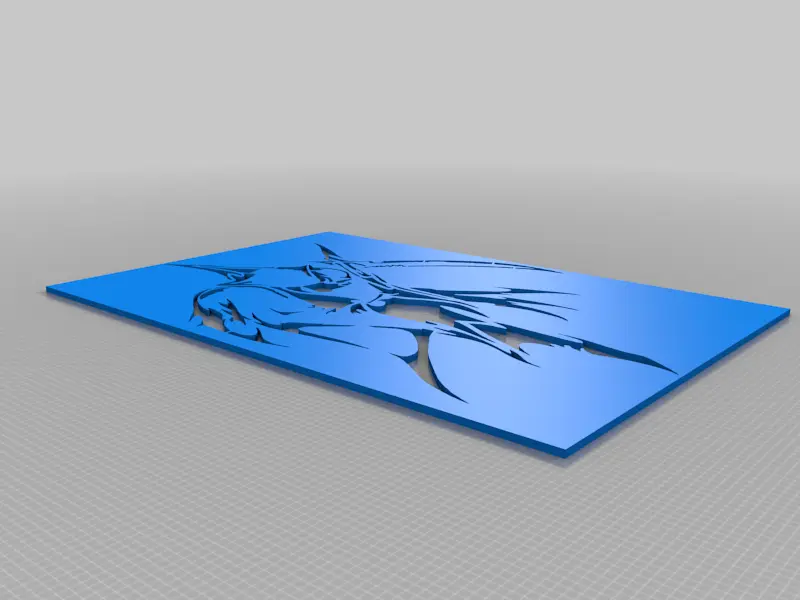 Free Sculptures & Artworks STL Download - Grim Reaper stencil 22by SMT_M 🦊