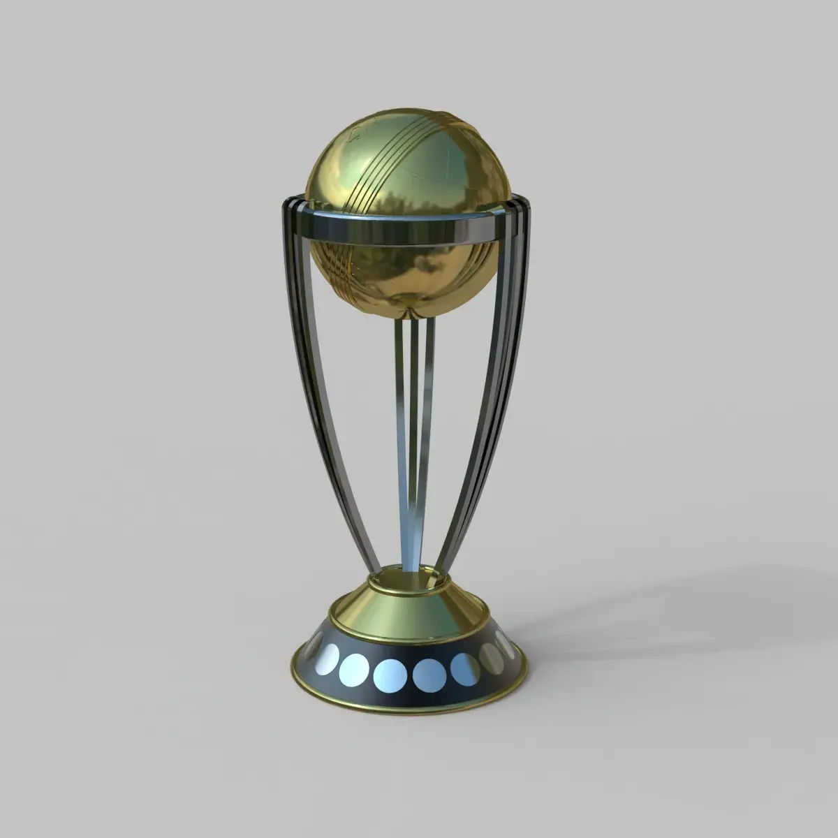 Sculptures & Artworks STL Download - ICC Cricket World Cup Trophyby ...