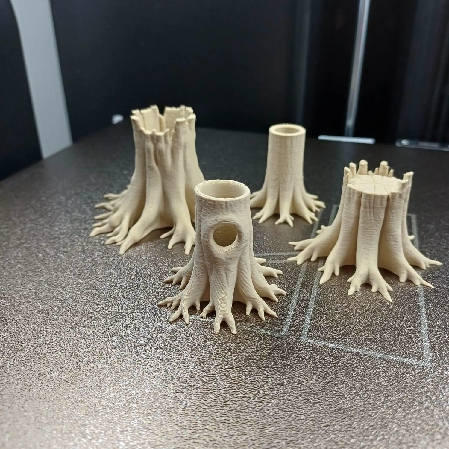 3D Printer Files | 3MF File | Enchanted Tree Stumps – Forest Bases ...