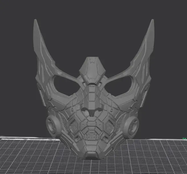 3D Printer Files | 3MF File | Cyber Reaper Mask Original | Creality Cloud