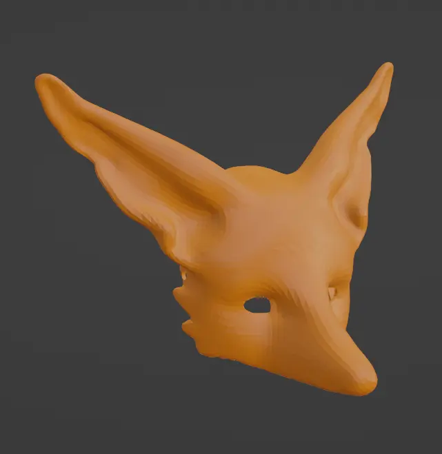 Cosplay STL Download - Wearable Fox Maskby Edna Lab