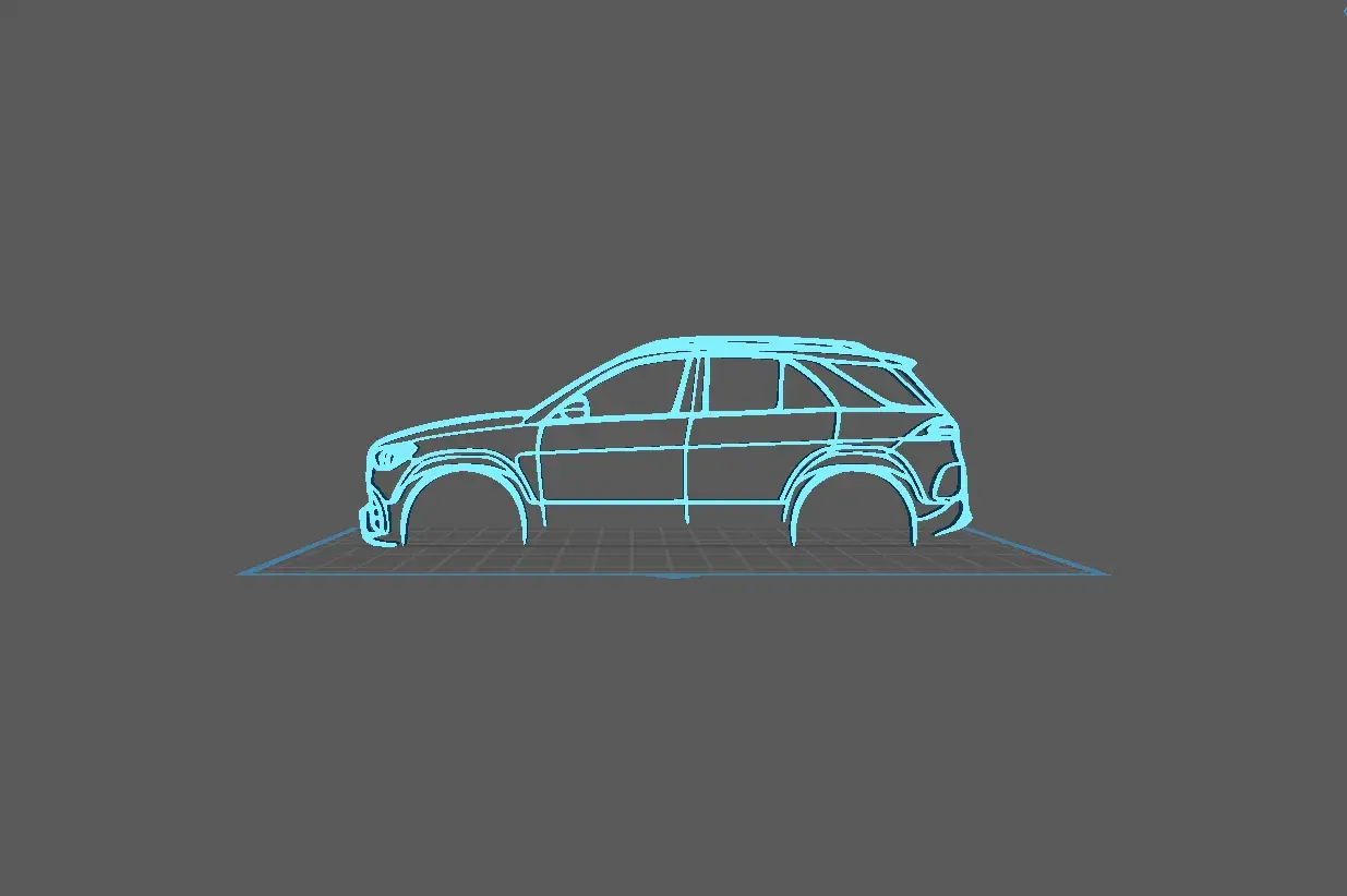 Vehicles & Machinery STL Download - Mercedes - AMG GLEby PAWU STL Studio