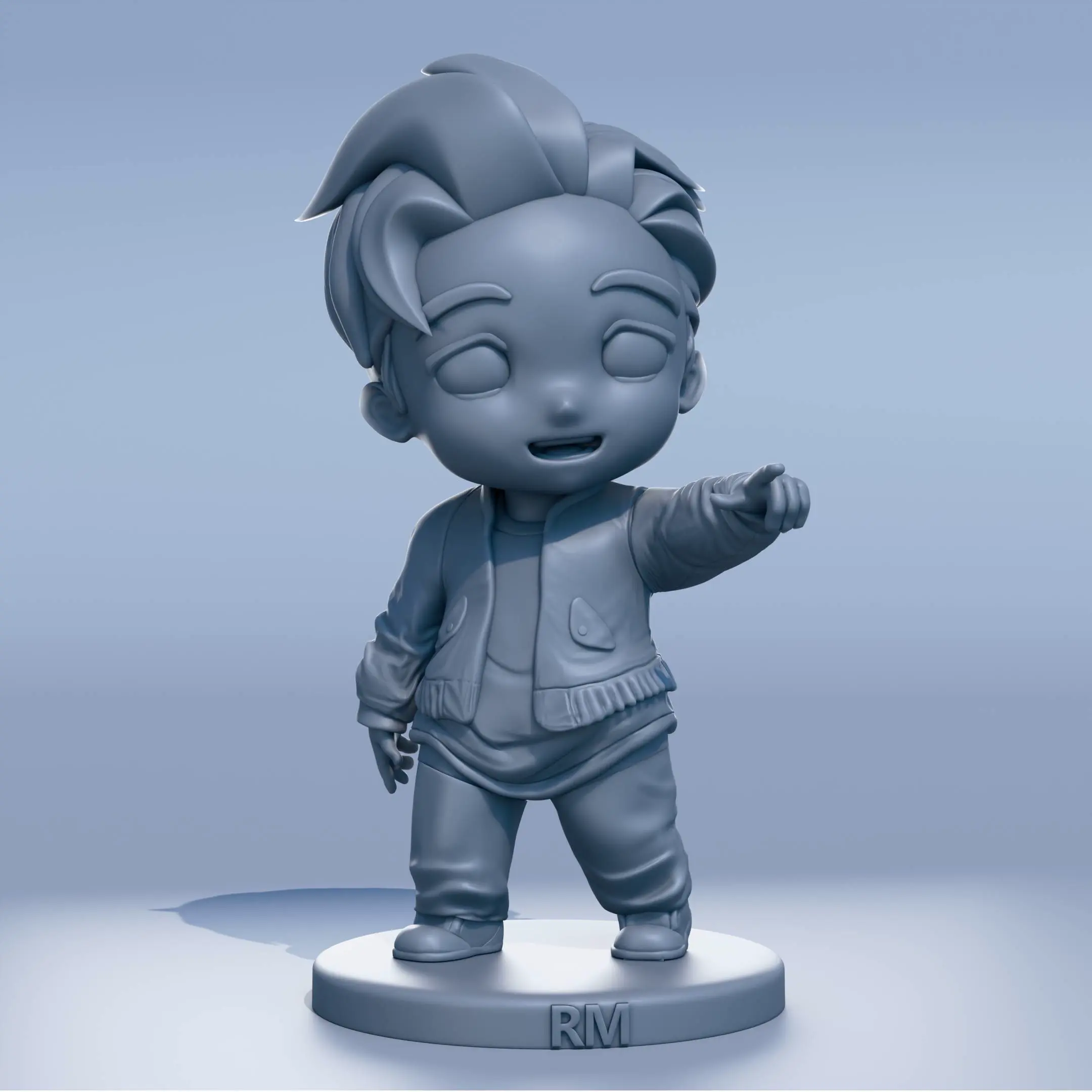 3D Printer Files | 3MF File | RM | Chibi | BTS Fan Art | Creality Cloud
