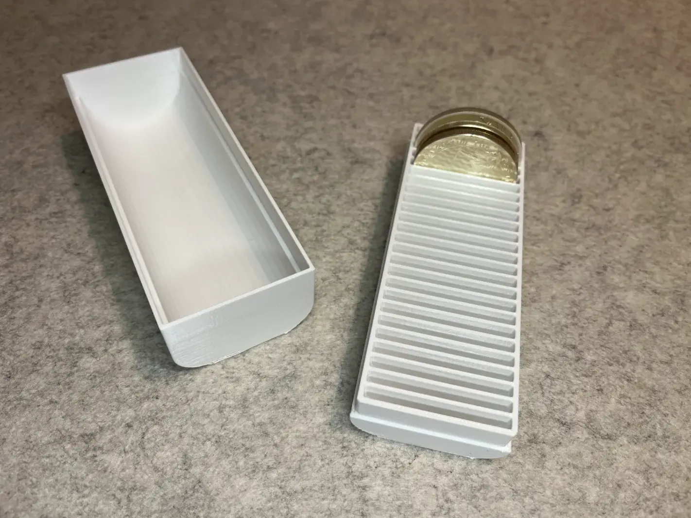 3D Printer Files | 3MF File | 25x silver coin 1oz storage tube ...