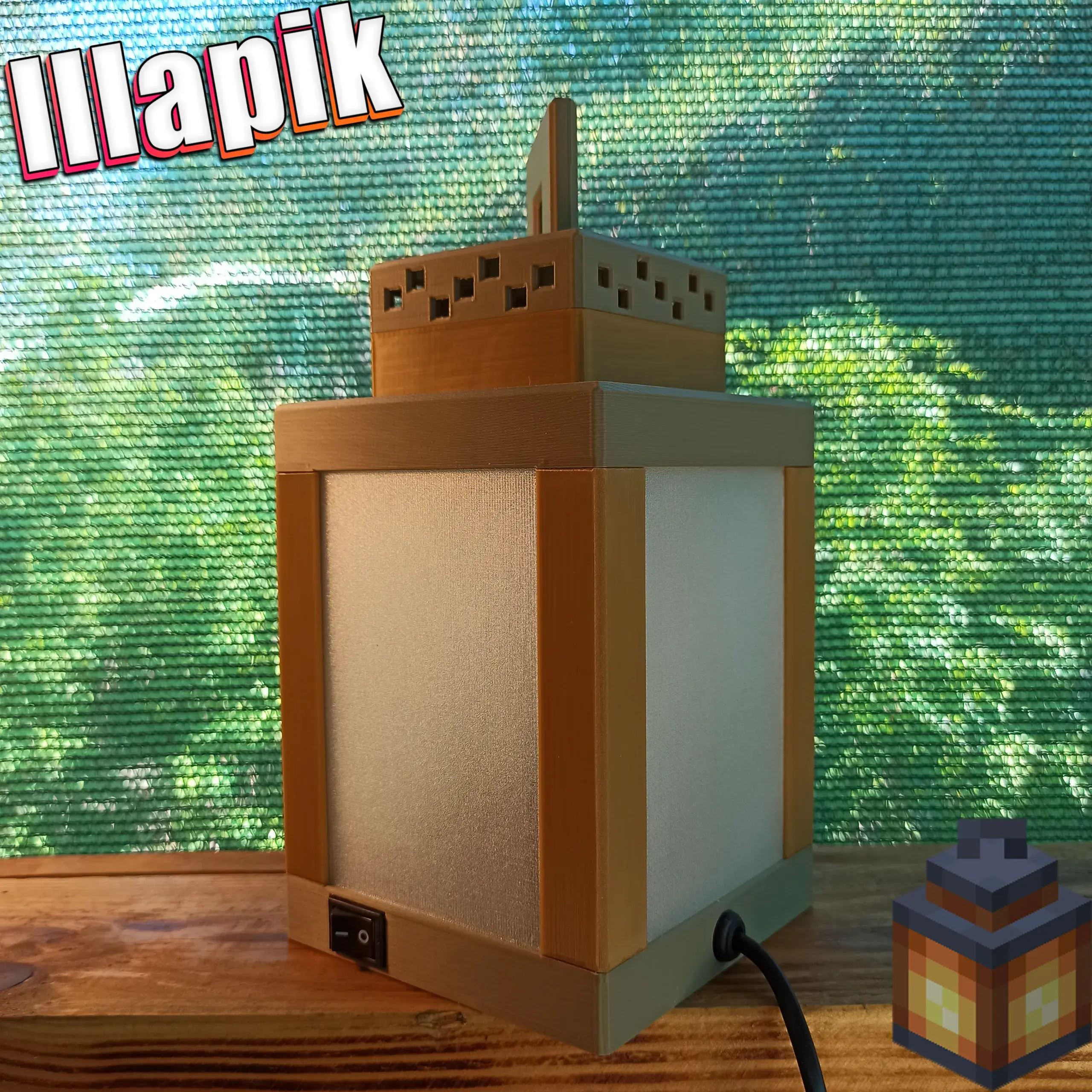 Lighting & Lamps STL Download - Minecraft Lantern / Ночник / Лампа ...