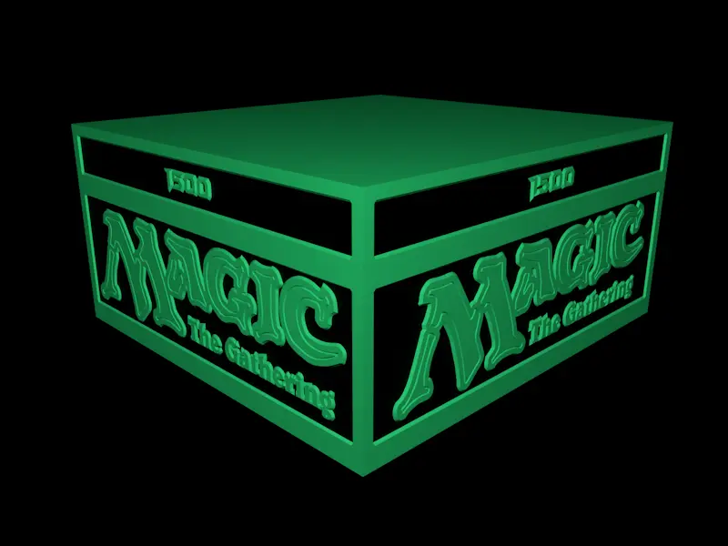 Board Games & Card Games STL Download - Card Box V2 - Magic Retro ...