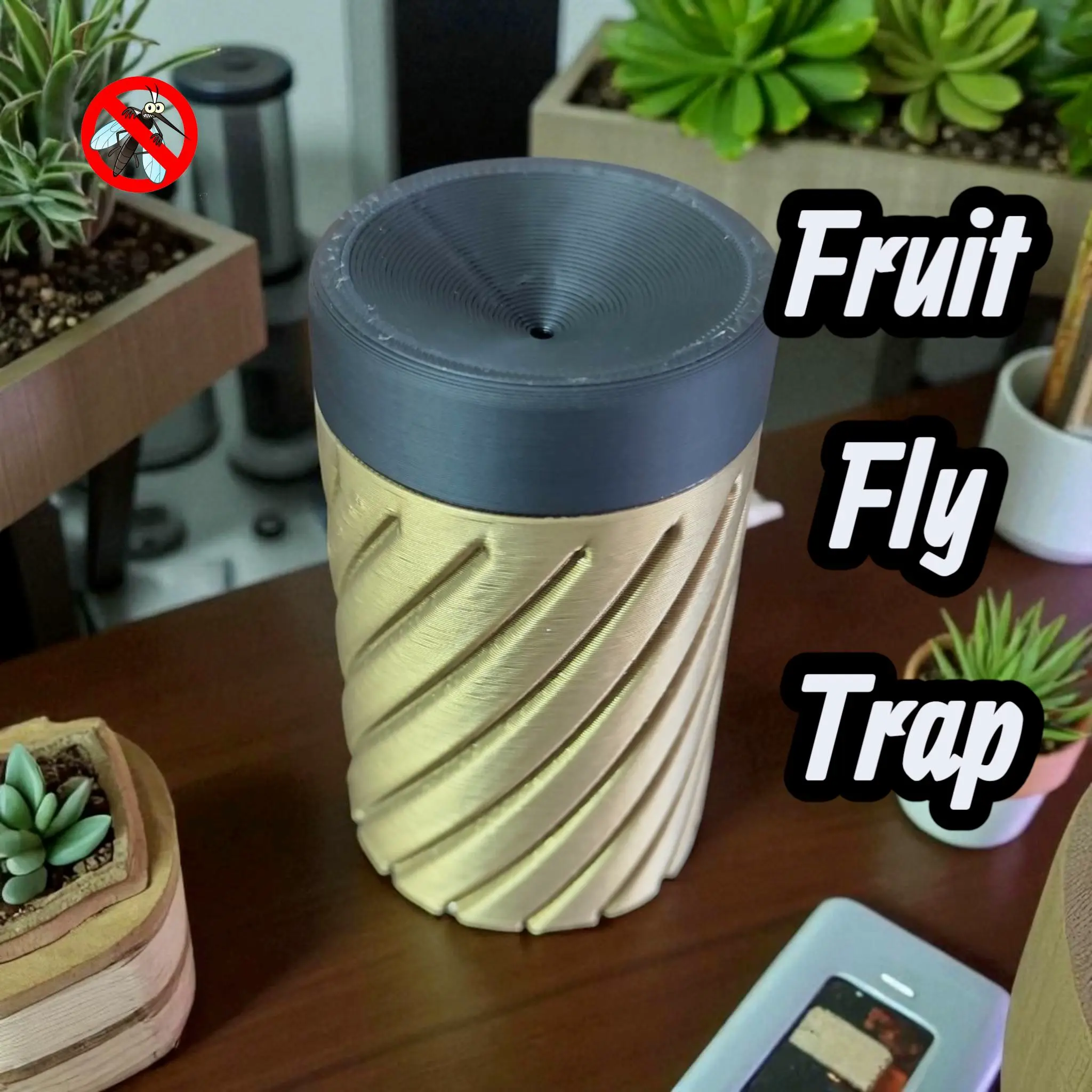 3D Printer Files | 3MF File | Fruit Fly Trap | Creality Cloud