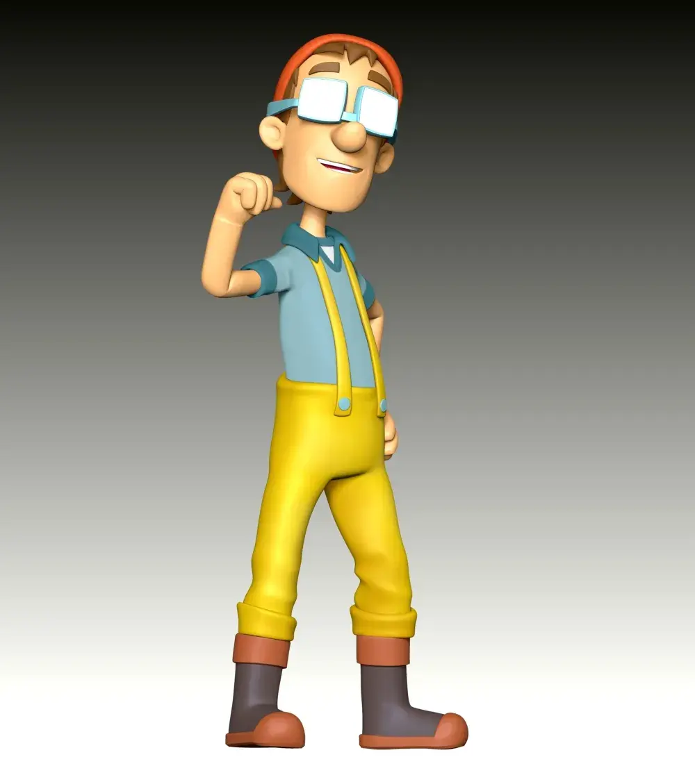 Characters & Creatures STL Download - Captain Turbot Fan Artby LoveModels