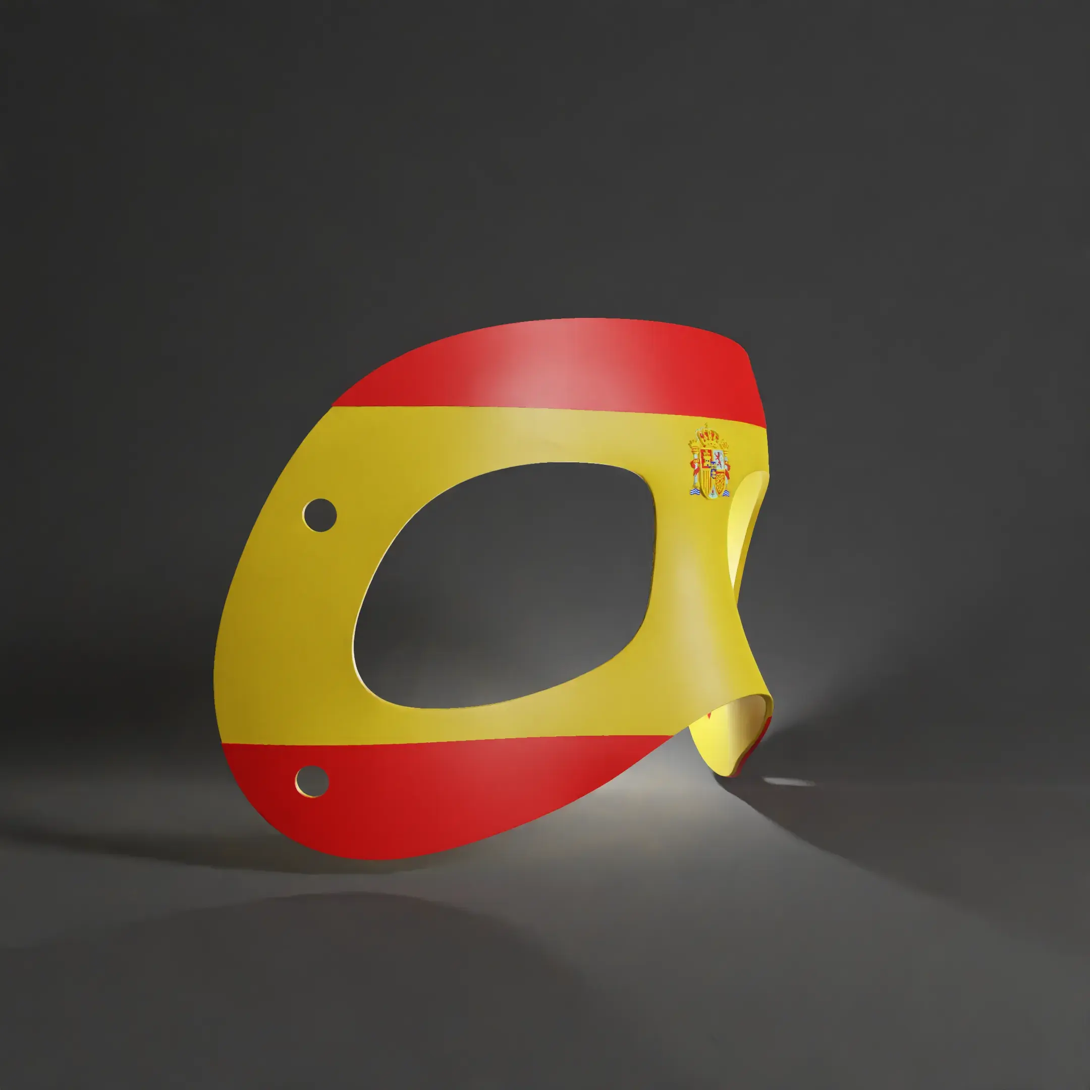 3D Printer Files | 3MF File | MBAPPE MASK - SPAIN VERSION - STL & 3MF ...