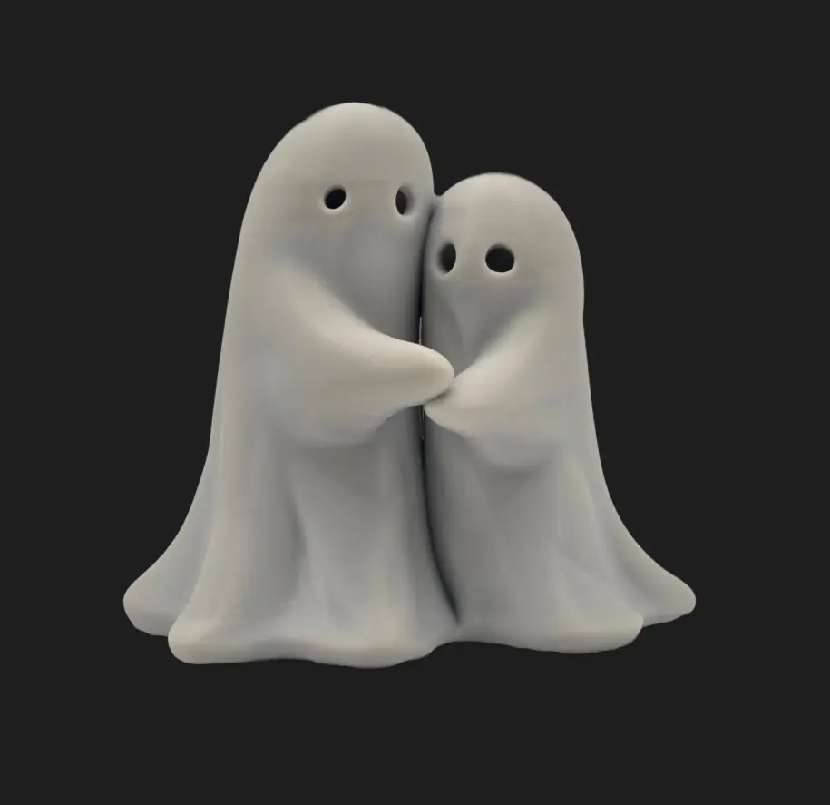 Home Decorations & Ornaments STL Download - Ghost Duo 👻 #5by Belial