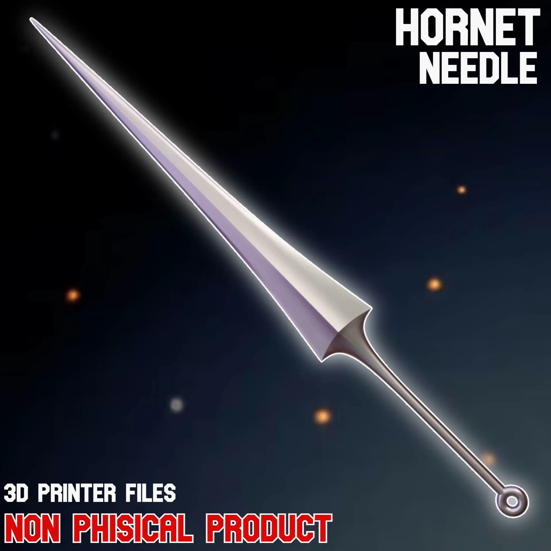 Cosplay STL загрузка - Hornet Cosplay Needle Hollow Knight Silksong ...