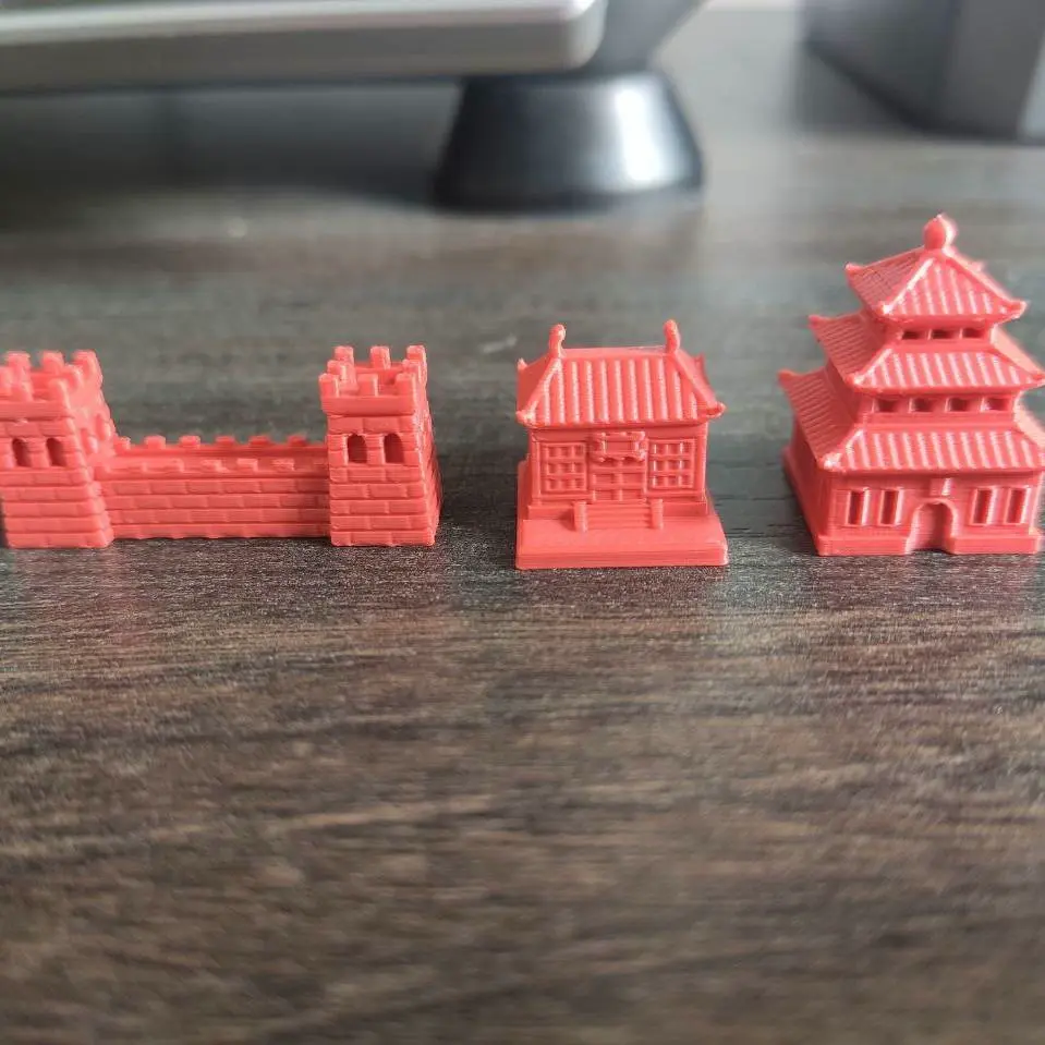 3D Printer Files | 3MF File | China themed Catan pieces | Creality Cloud