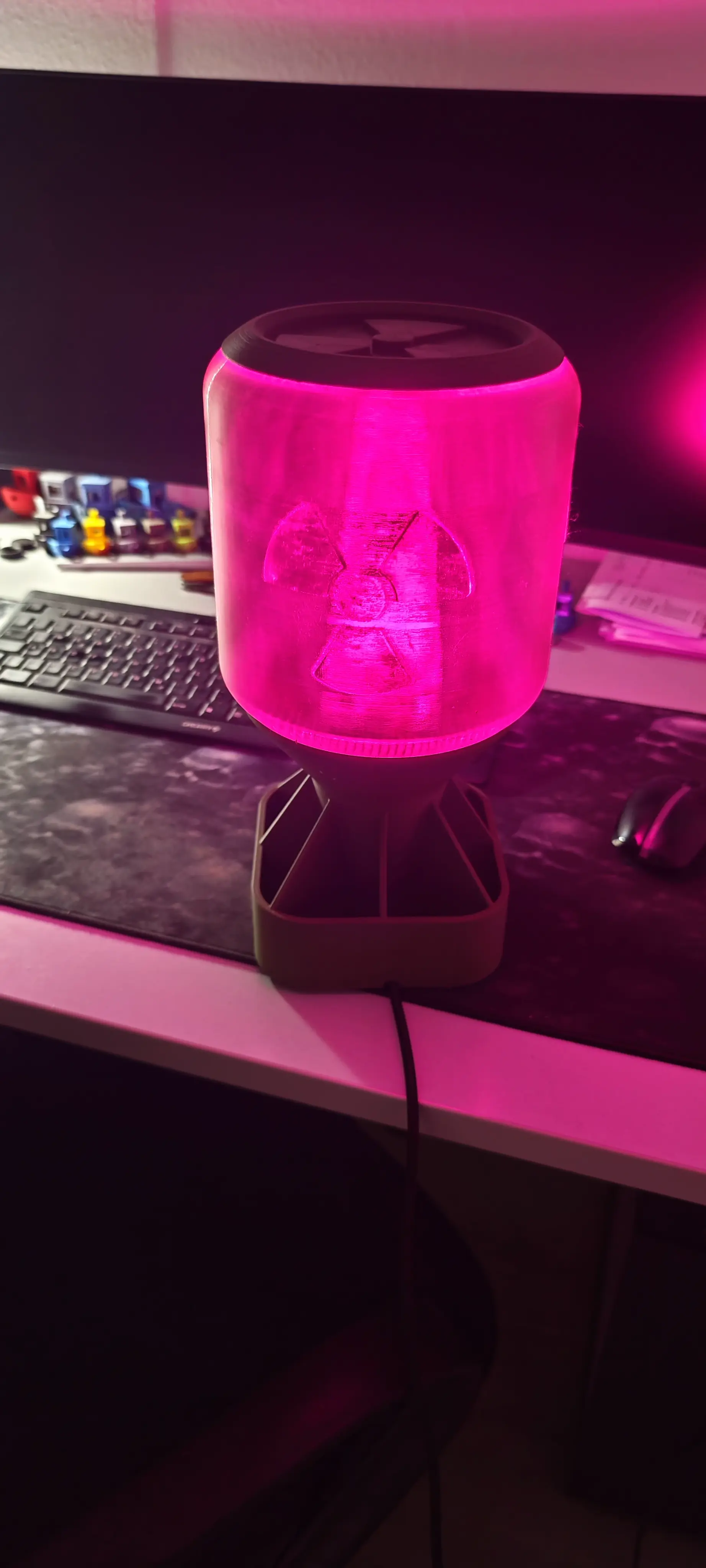 Lighting & Lamps STL Download - cool Large Fallout LED Nuke Bomb ...