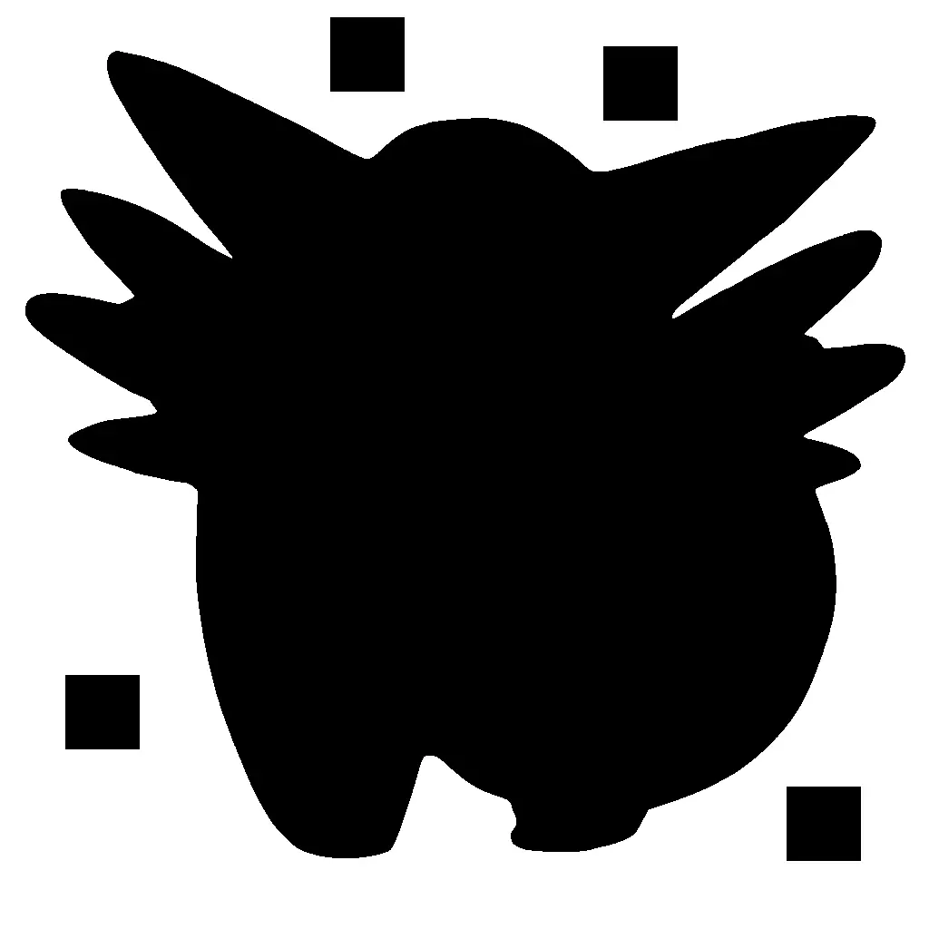 Free Digital Art STL Download - 036 Clefable stencilby SMT_M 🦊