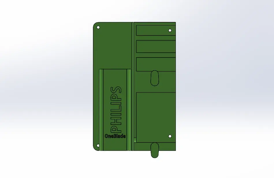 Other STL Download - Philips Oneblade Holderby Okn_klyc