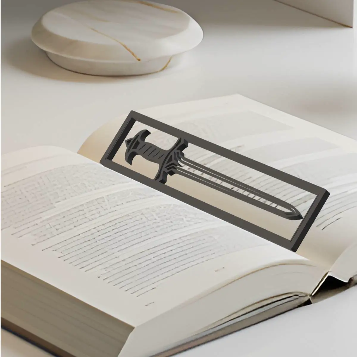 Stationery & Learning Tools STL Download - Sword Bookmark, Creativity ...