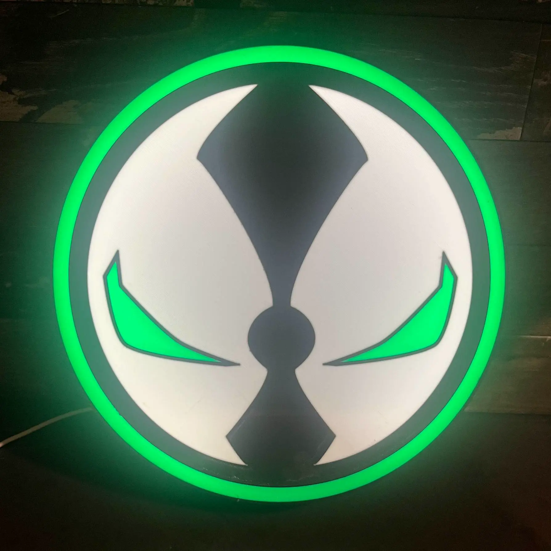 3D Printer Files | 3MF File | Spawn Logo Light Box | Creality Cloud