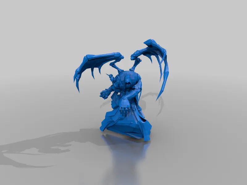 Free Characters & Creatures STL Download - daemon prince - nurgle ...
