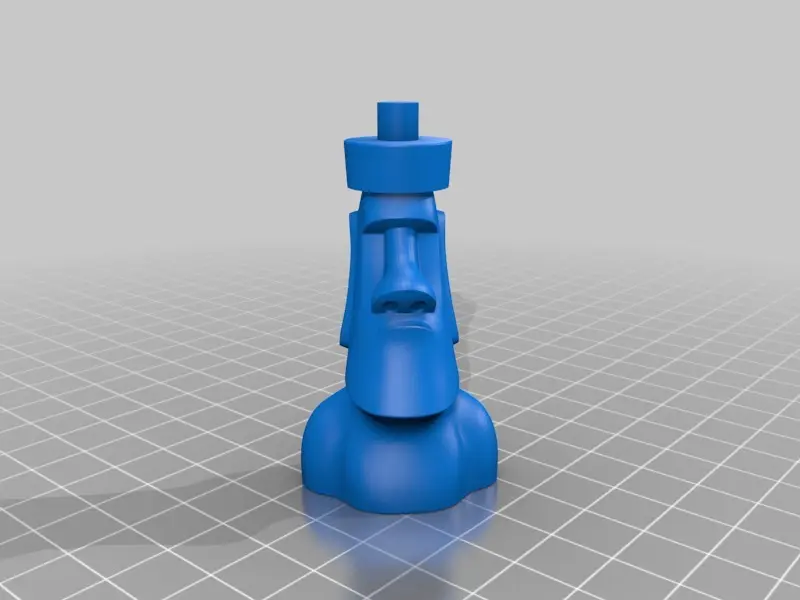 Moai Chess Set | 3D models download | Creality Cloud