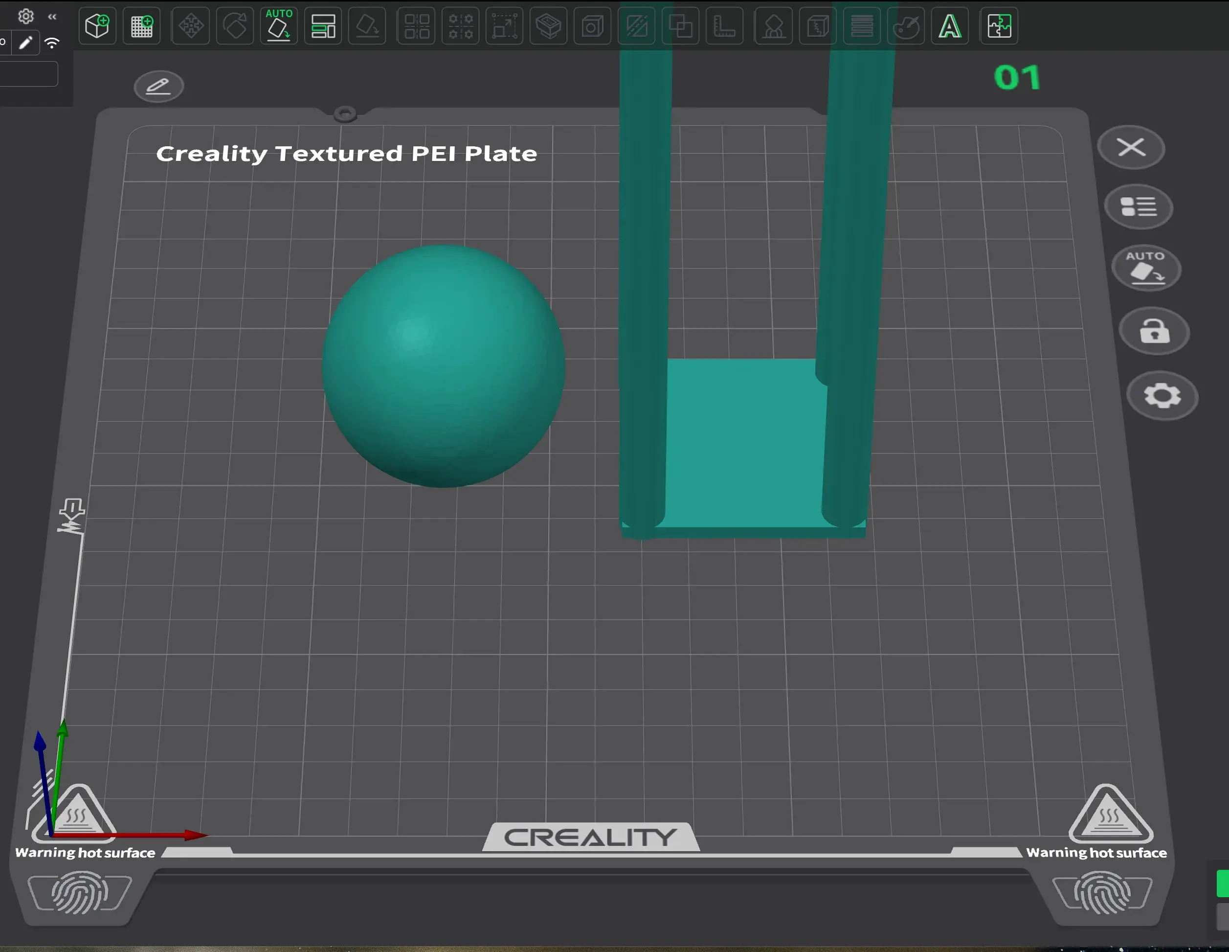 3D Printer Files | 3MF File | Standard Monkey Fist Knotting Tool | Creality Cloud