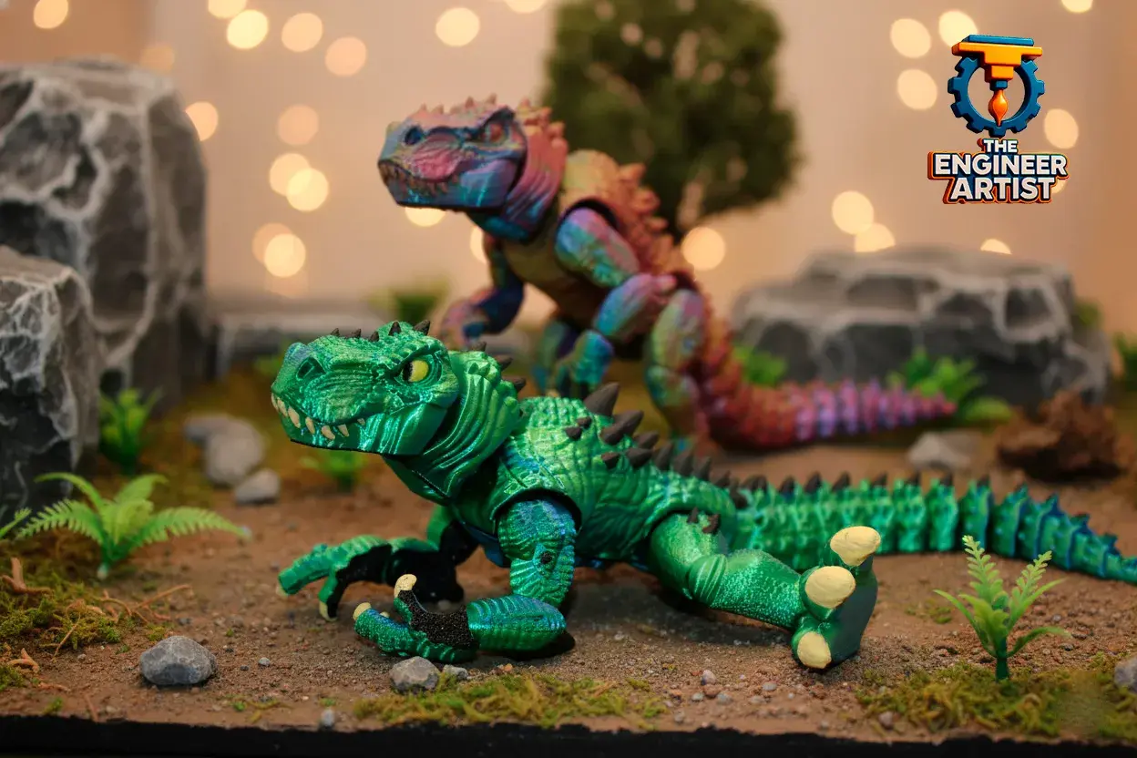Other STL Download - 🦖 Rexi – Articulated T-Rex 3D Print Modelby the ...