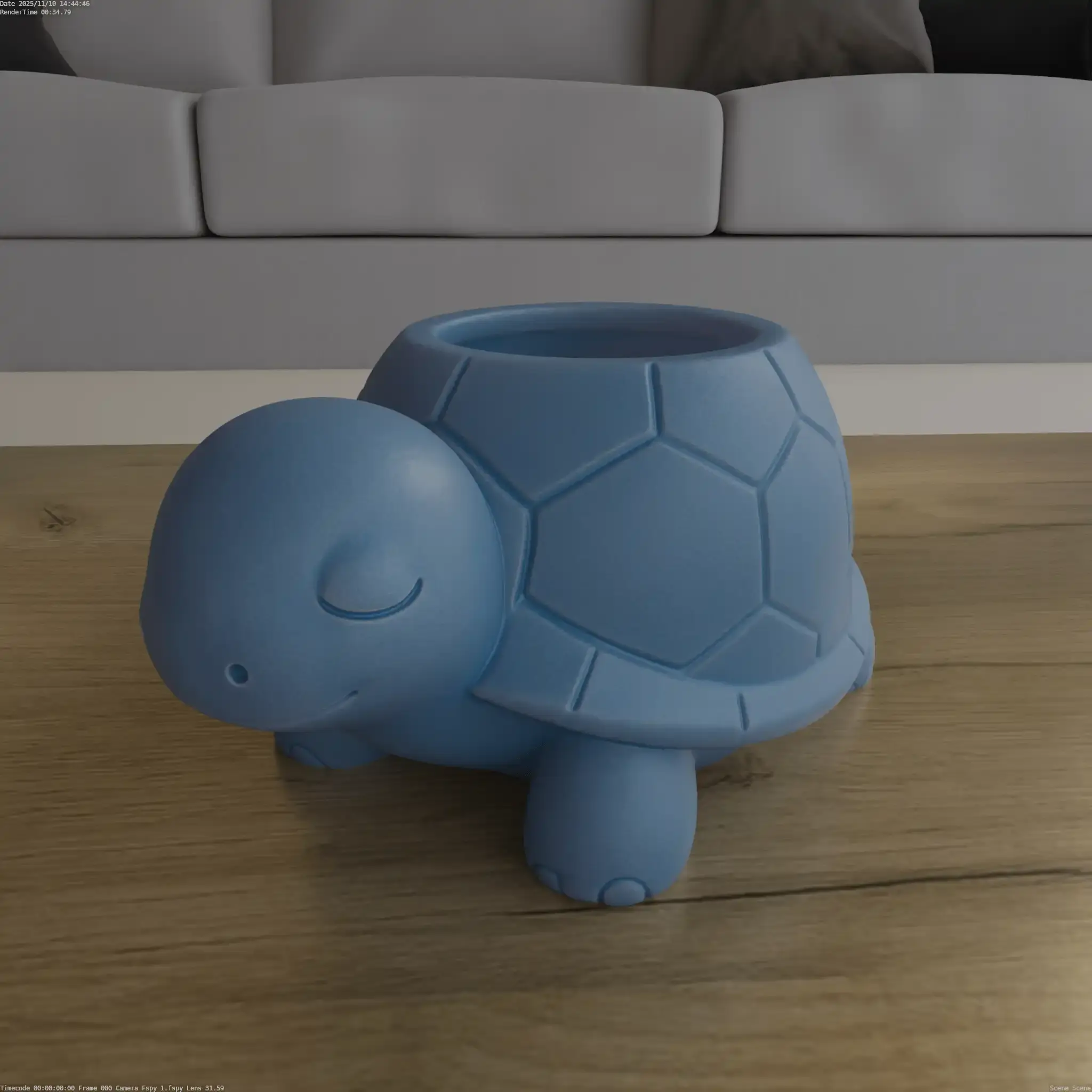 Home Decorations & Ornaments STL Download - Cute Sleeping Turtle ...