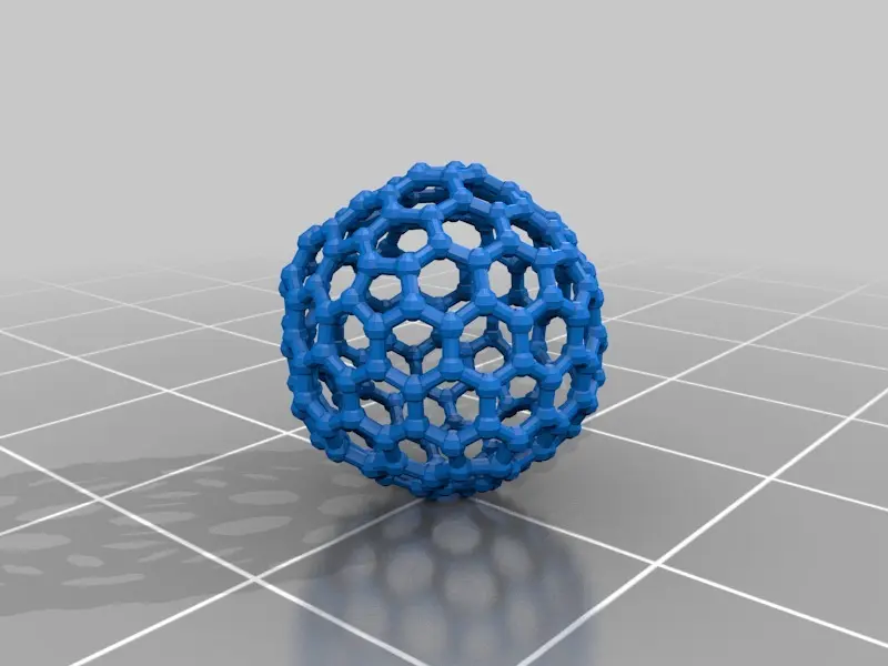 3D Printer Files | 3MF File | Buckyballs - Molecular Models | Creality ...