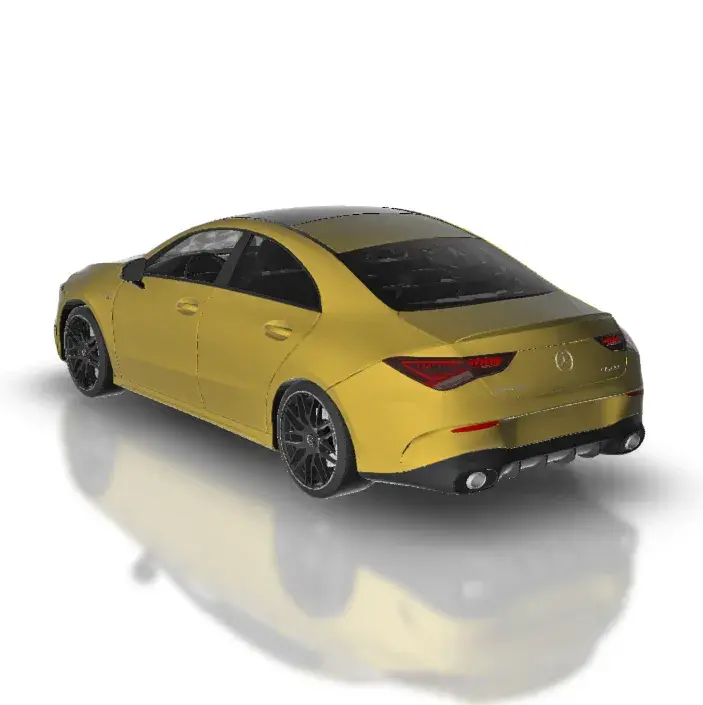 Vehicles & Machinery STL Descarga - Mercedes CLA35 AMG 2020 - 3DCARSALON