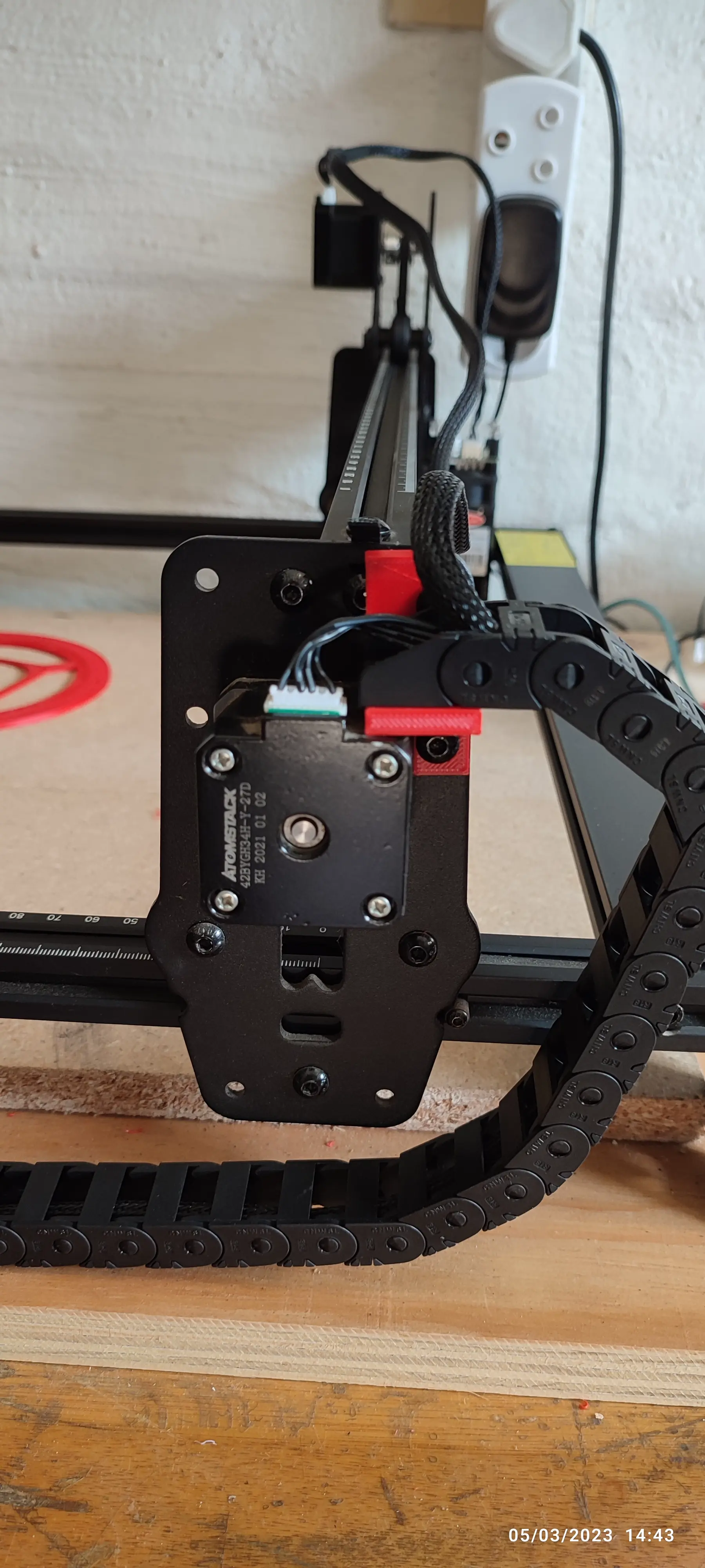 3D Printer Files | 3MF File | Atomstack A5 Drag Chain Connector Bracket ...