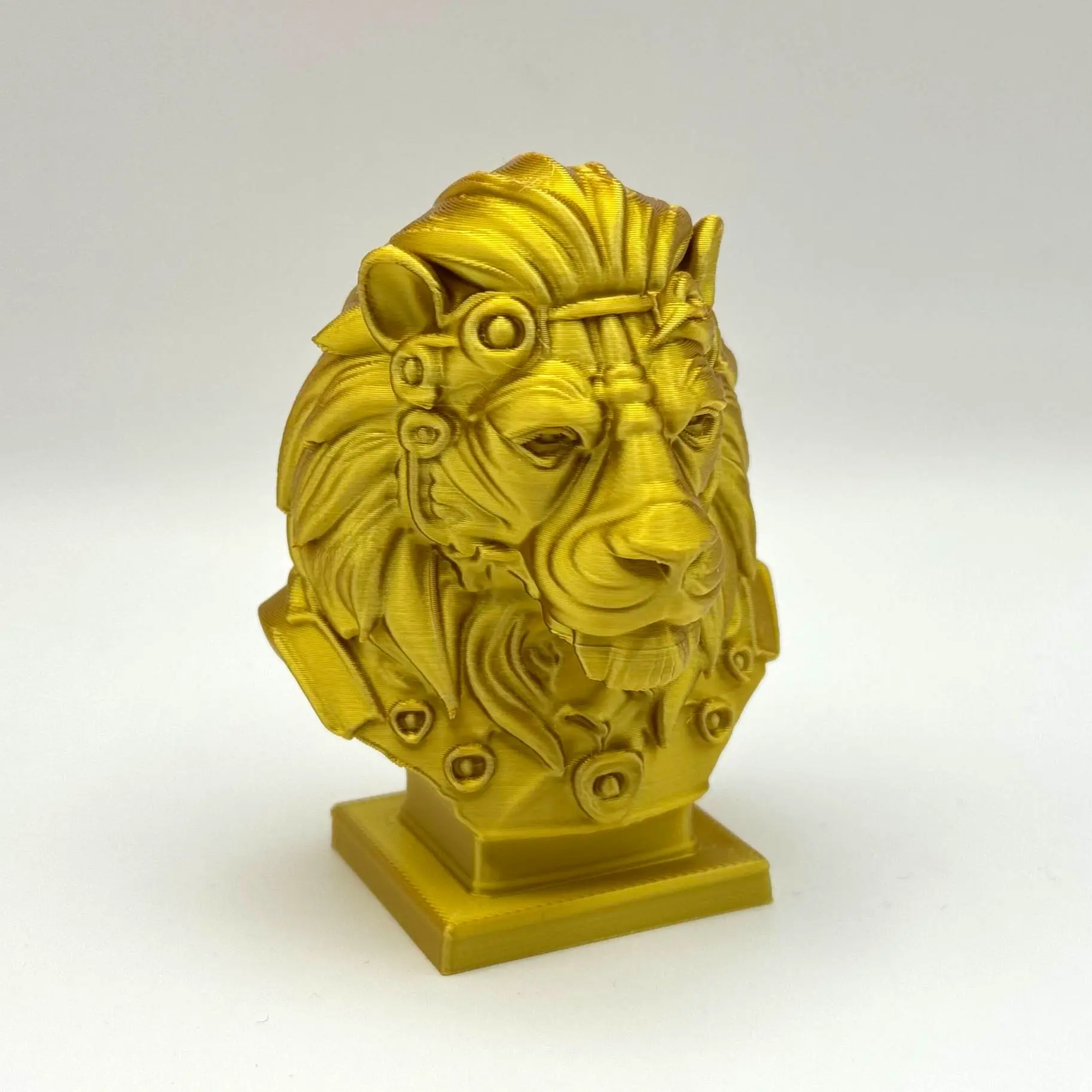 3D Printer Files | 3MF File | Majestic Lion Bust | Creality Cloud