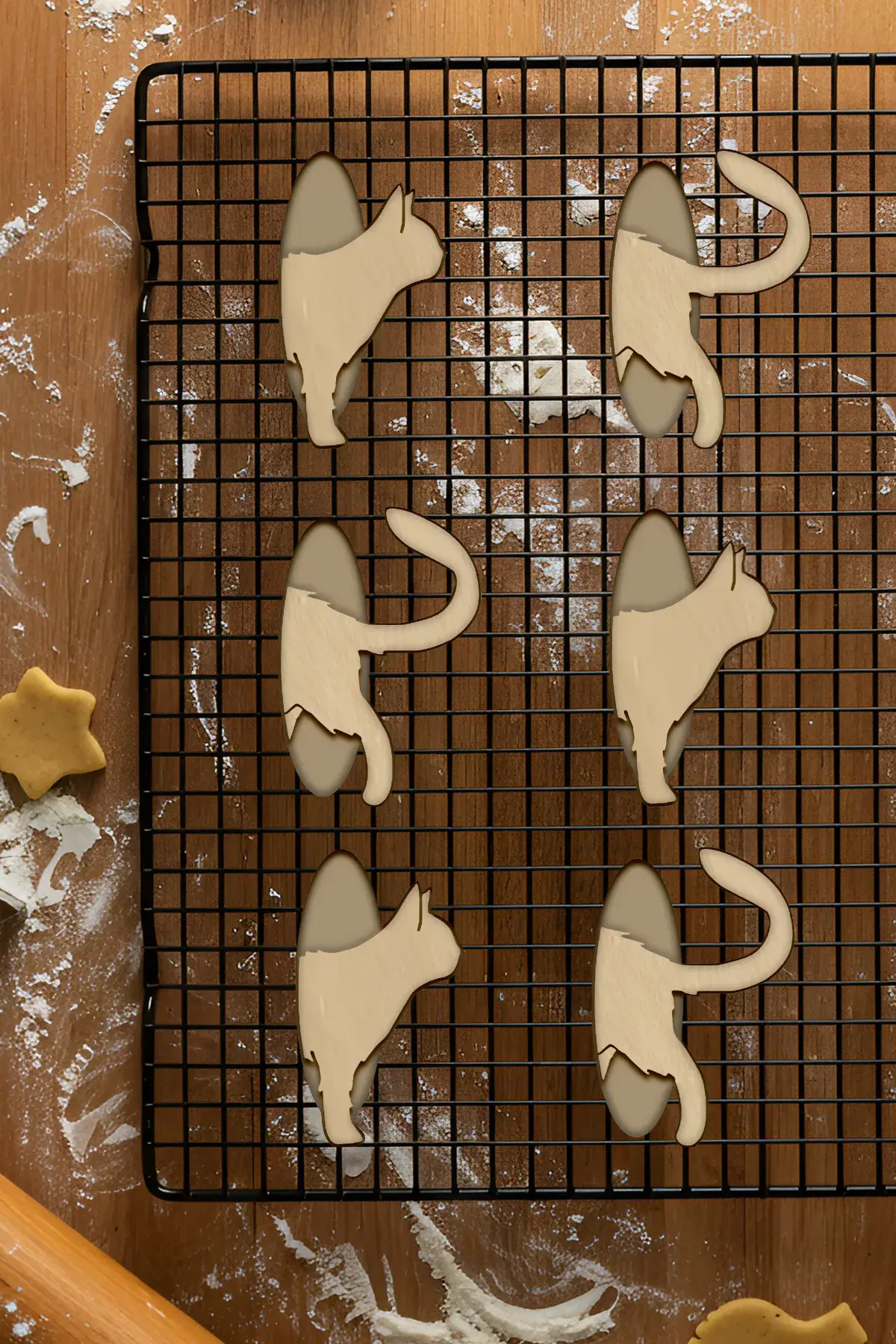 Other STL Download - Cat Cookie Cutter, Biscuit Cutterby OALPO